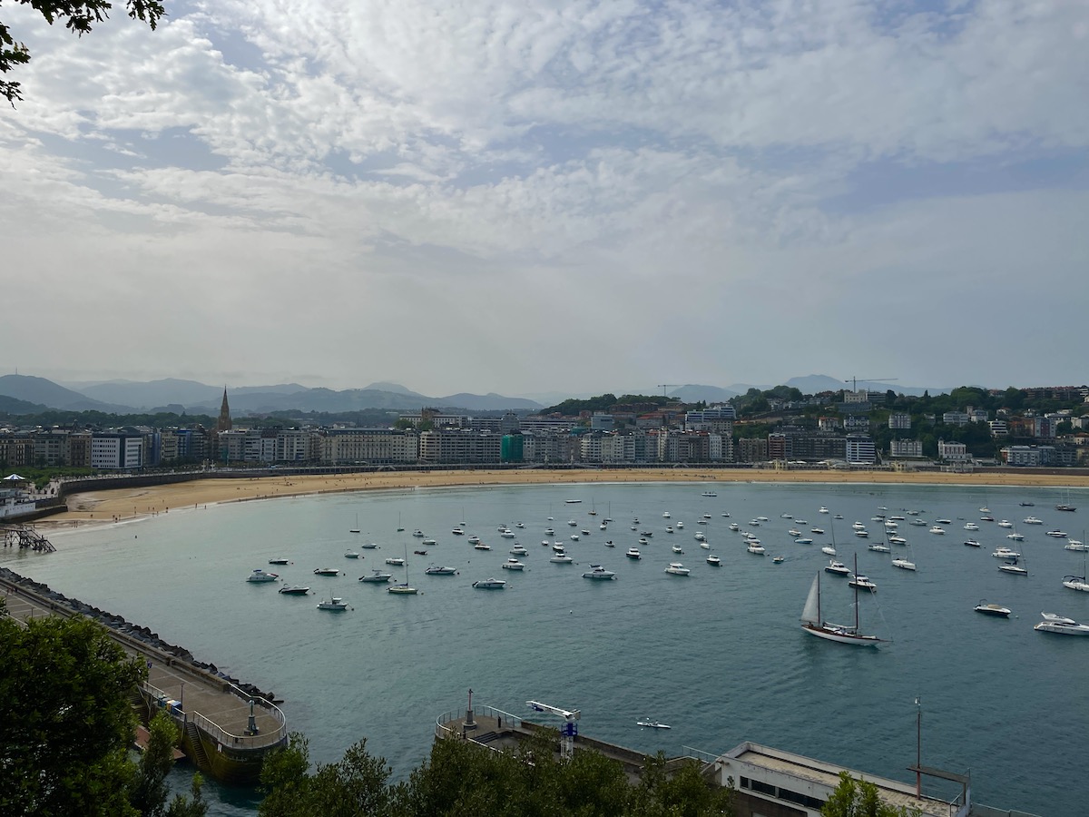 Visiter San Sebastian en 1 jour : la concha, mont urgull, parte vieja